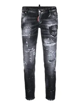 DSQUARED2 Jennifer Cropped Jeans