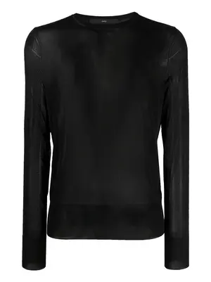 SAPIO Long Sleeve Jumper - Black
