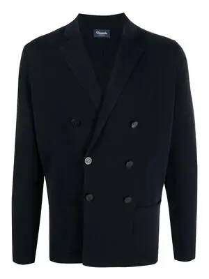 DRUMOHR Double-breasted Blazer - Blue