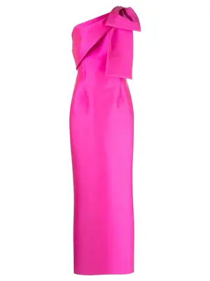 Sachin & Babi Bonnie One-shoulder Gown - Pink