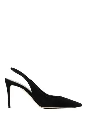 SCAROSSO X Brian Atwood Sutton Slingback Pumps - Black