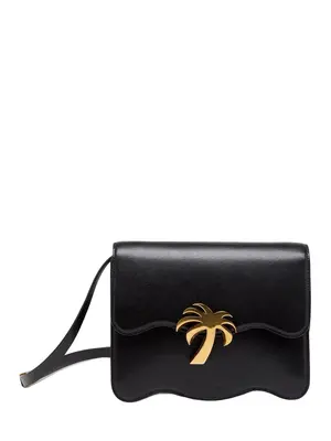 Palm Angels Palm Beach Shoulder Bag - Black