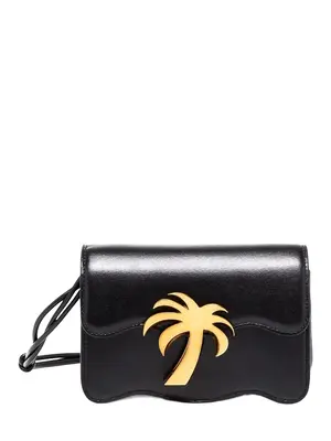 Palm Angels Palm Beach Mini Bag - Black