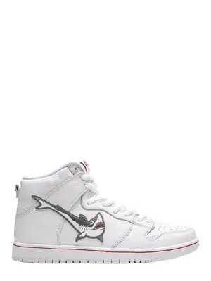 Nike Sb Dunk High Pro Iso Oski Sneakers - White