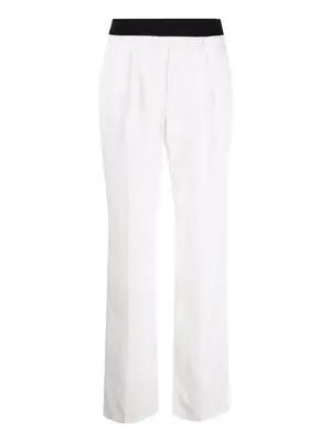 Loulou De Saison Straight-leg Trousers - White