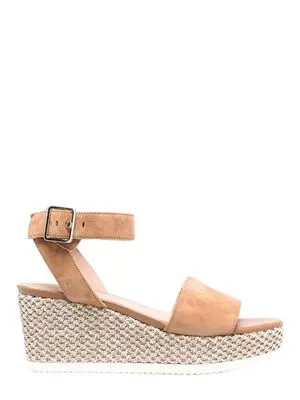 Geox 75mm Lipari Wedge Sandals - Neutrals