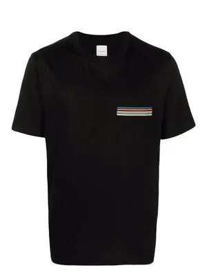 Paul Smith Pocket Cotton T-shirt - Black