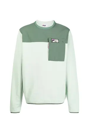 FILA Colour-block Sweatshirt - Green