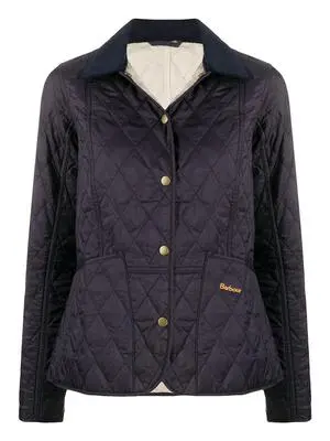 BARBOUR Quilted-Effect Buttoned Jacket