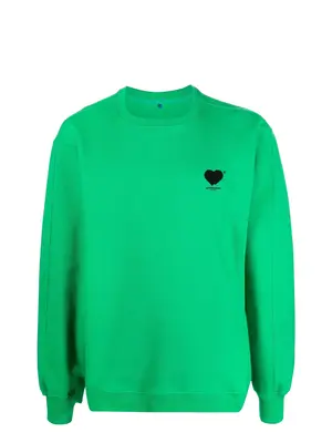ADER ERROR Logo-print Sweatshirt - Green