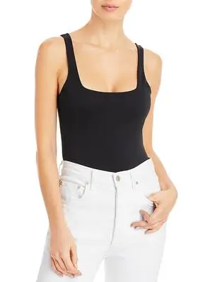 Good American Modern Tank Bodysuit - Black