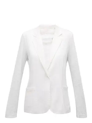MAJESTIC FILATURES Stretch Linen-knit Blazer