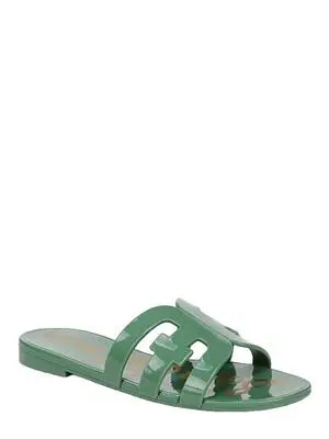 Sam Edelman Sam Edelman Bay Jelly Slide Sandal Green Garden