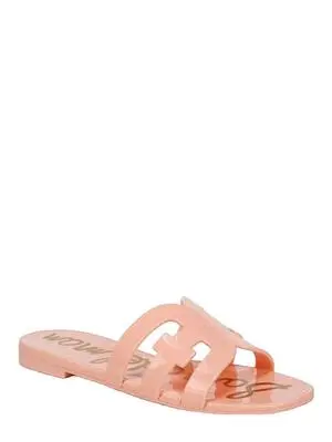 Sam Edelman Sam Edelman Bay Jelly Slide Sandal Pink Rosette