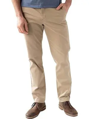 DEVIL-DOG DUNGAREES Performance Stretch Chino Pants - Rugged Tan
