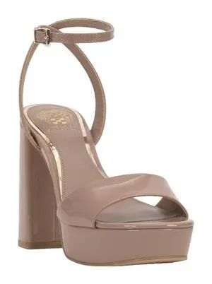 Vince Camuto Pendry Platform Sandals - Chai Latte