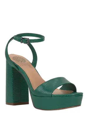 Vince Camuto Vince Camuto Pendry Platform Sandals Malachite Gylzem