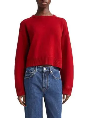 LOULOU DE SAISON Bruzzi Oversized Wool & Cashmere Sweater