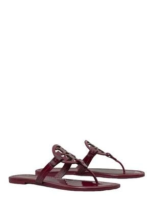 Tory Burch Miller Thong Sandal Dark Raspberry