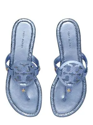 Tory Burch Miller Thong Sandal Laguna Blue