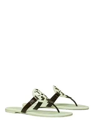 Tory Burch Miller Thong Sandal Mint Chocolate Chip