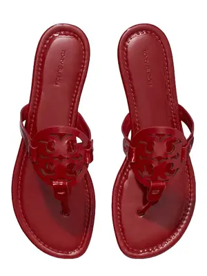 Tory Burch Miller Thong Sandal Red Patent