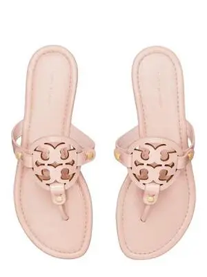 Tory Burch Miller Thong Sandal Sea Shell Pink
