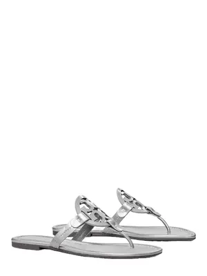 Tory Burch Miller Thong Sandal Silver