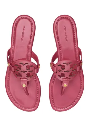Tory Burch Miller Thong Sandal Washed Berry