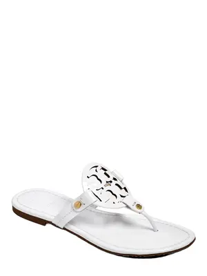 Tory Burch Miller Thong Sandal White
