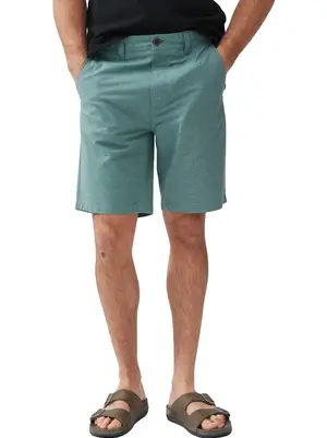 Rodd & Gunn Rodd & Gunn Millwater Stretch Twill Shorts Turquoise