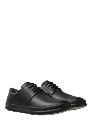 Camper Chasis Leather Sneaker - Black