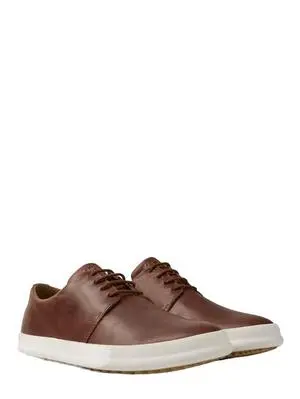 Camper Camper Chasis Leather Sneaker Medium Brown