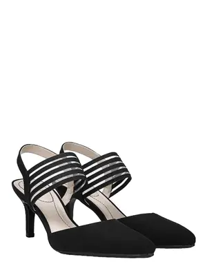 LIFESTRIDE Sanya Pointy-Toe Pump Black
