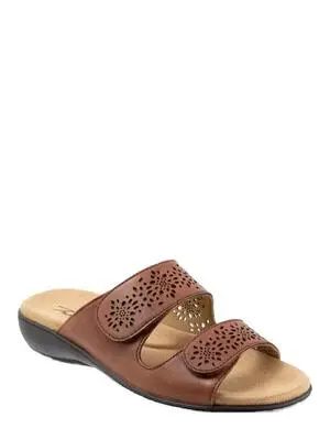 Trotters Ruthie Sandal - Luggage Leather