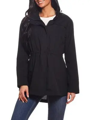 Gallery Gallery Water Resistant Packable Jacket Black