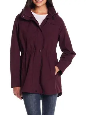 Gallery Water Resistant Packable Jacket - Blackberry