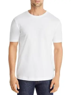 BOSS Thompson 02 Cotton Solid Tee - White