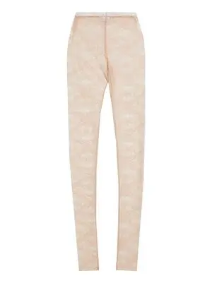 Red Valentino Corded Lace Leggings - Blush