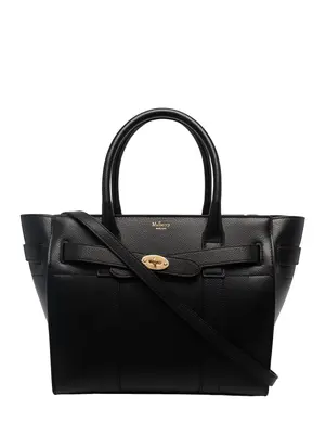 Mulberry Bayswater Leather Tote - Black