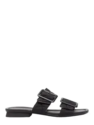 Camper Camper Casi Myra Buckle Sandals Black