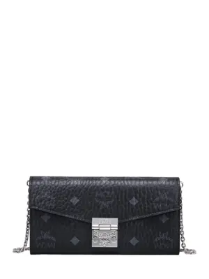 Mcm MCM Tracy Crossbody Wallet Black