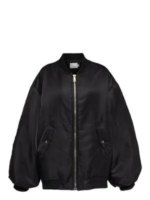 THE FRANKIE SHOP Astra Technical Bomber Jacket - Black