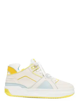 JUST DON Tennis Courtside Sneakers - White