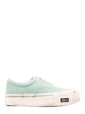 Visvim Logan Deck Ii Sneakers - Green