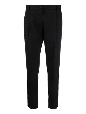 Dolce & Gabbana Tailored Mid-rise Trousers - Black