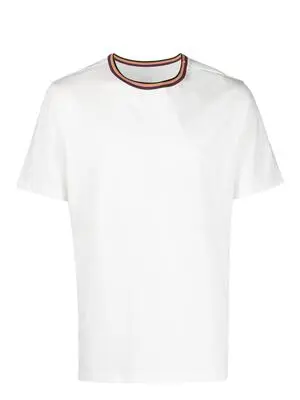 Paul Smith Contrast-trim T-shirt - White