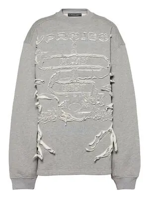 Y/project Printed Mini Skirt - Grey