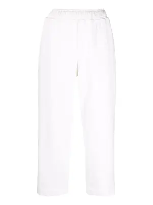 Proenza Schouler White Label Straight-leg Track Pants - White
