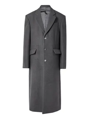 Wardrobe.NYC Wool Tailored Coat - Gray